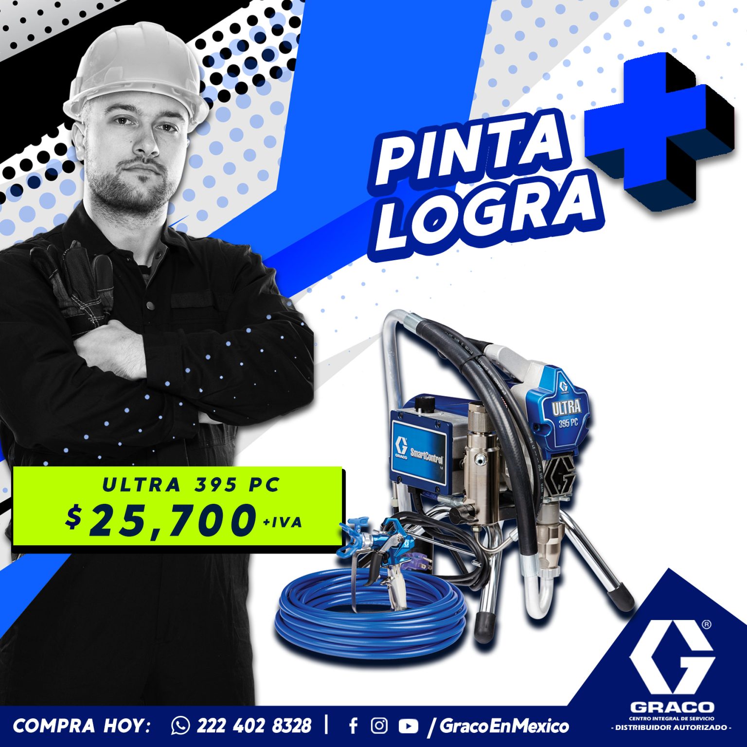 PINTA COMO UN PROFESIONAL CON GRACO, MARCA LÍDER EN EQUIPOS AIRLESS ...
