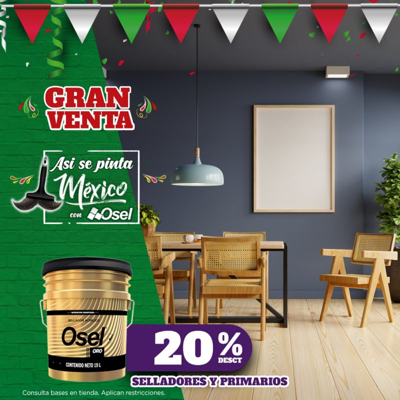 LLEGÓ LA GRAN VENTA “ASÍ SE PINTA MÉXICO” – Pinturas Osel